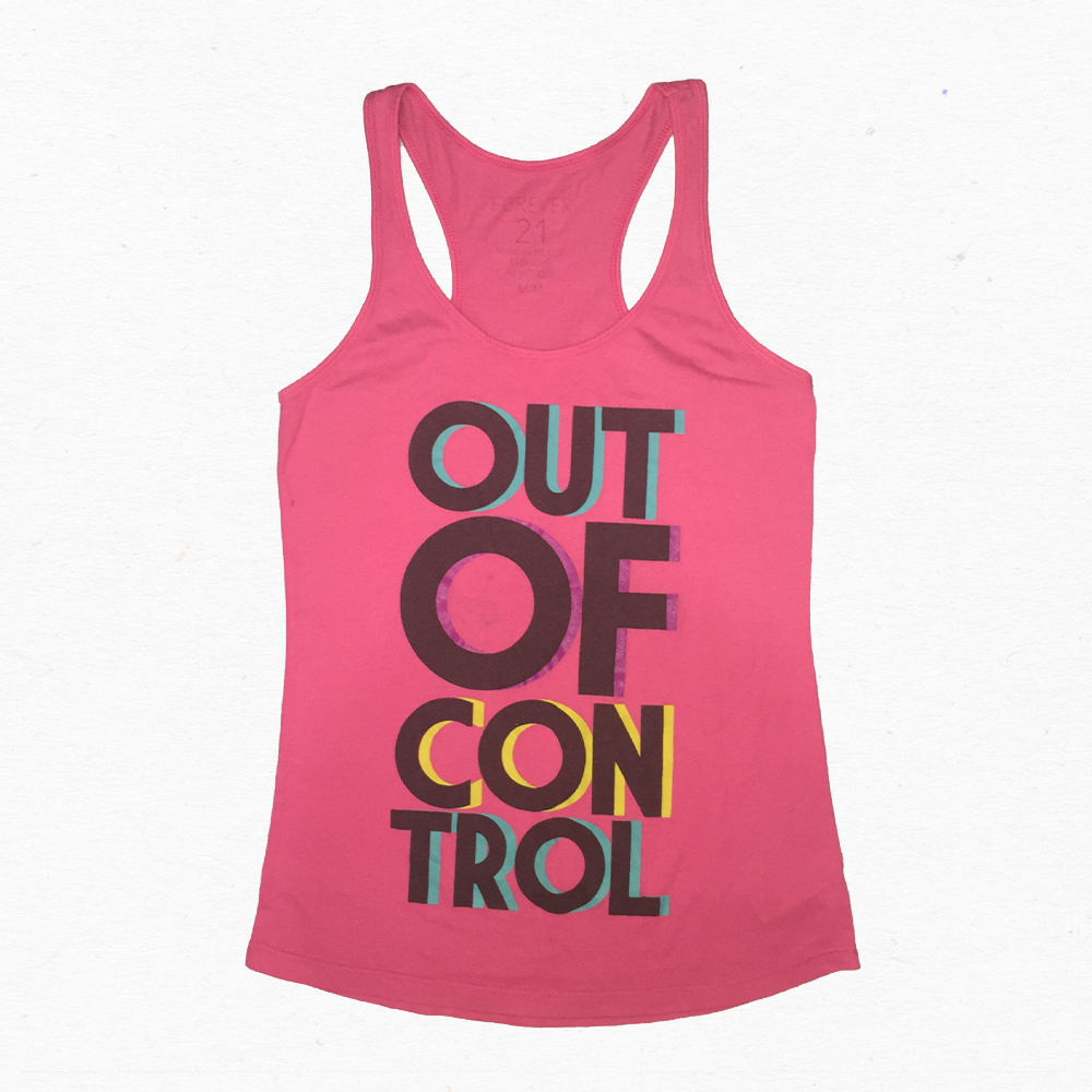 F21 Statement Tank Top, Women's Fashion, Tops, Sleeveless on Carousell