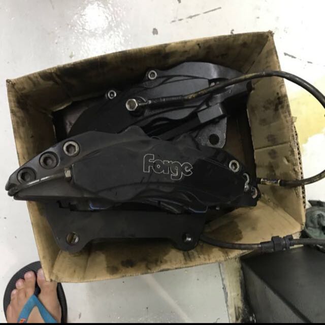 Forge 6 pot big brake kit for VW Platform (fits 330mm rotors), Car ...