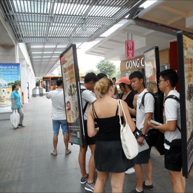 Human billboard advertising | Singapore, Bulletin Board on Carousell