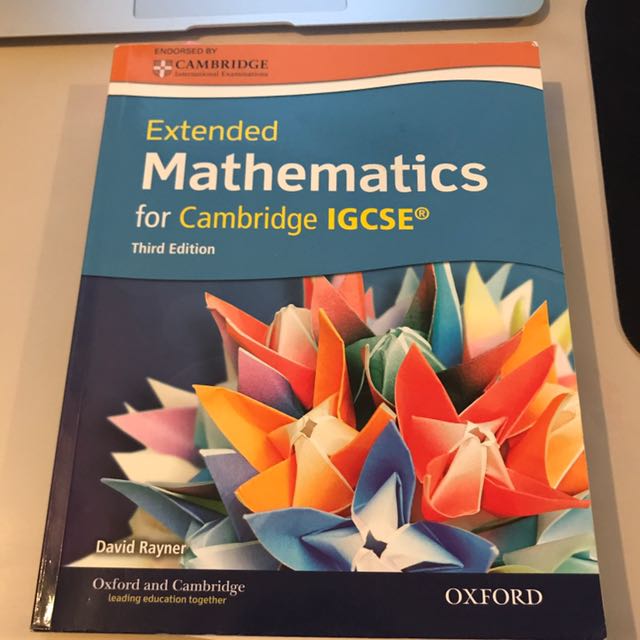 IGCSE Extended Mathematics Textbook, Hobbies & Toys, Books & Magazines, Textbooks on Carousell
