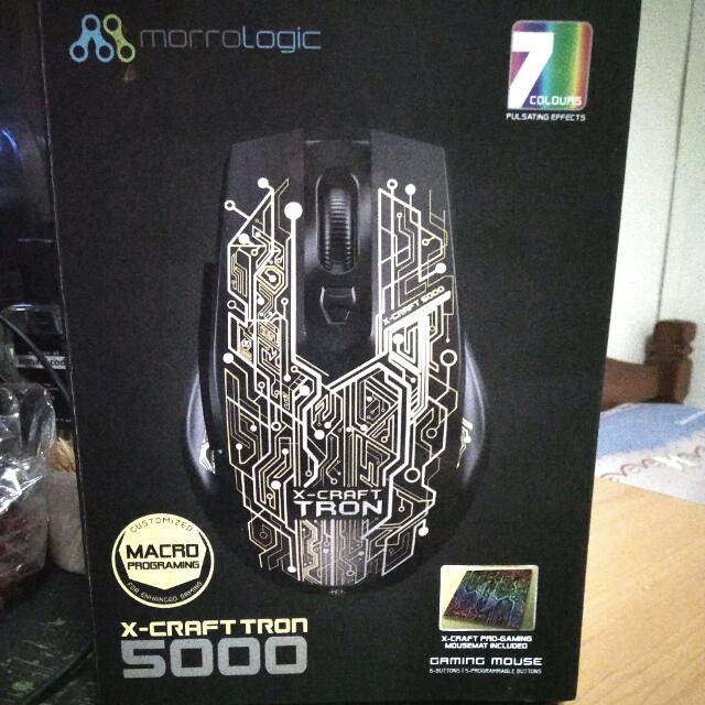 Morrologic X Craft Tron 5000 Gaming Mouse, Computers & Tech, Parts ...