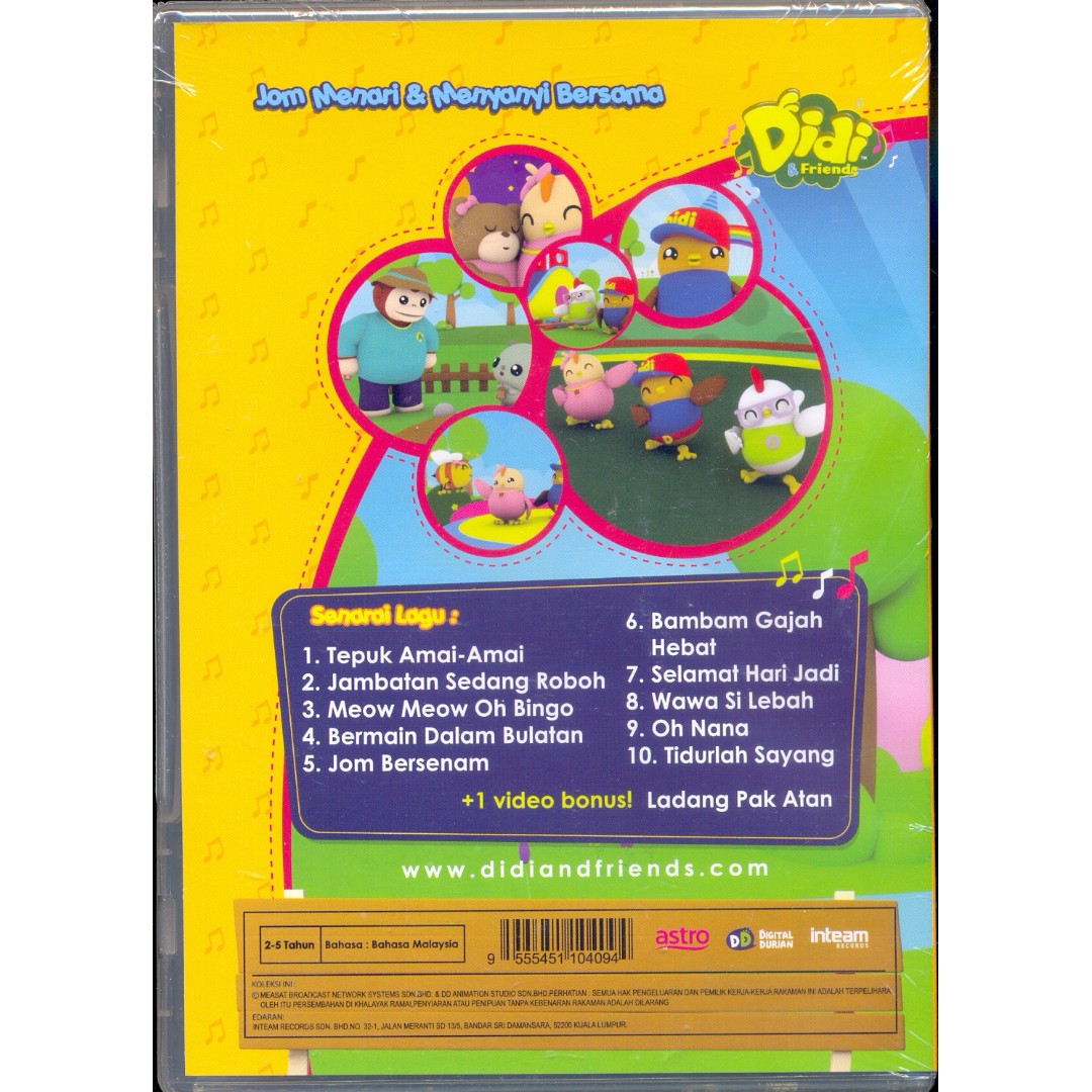 Didi & Friends 4 - New DVD, Hobbies & Toys, Music & Media, CDs & DVDs ...