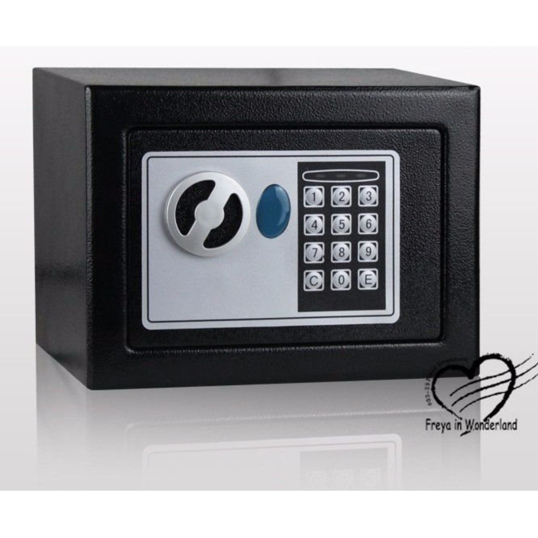 Premium Safe Box Digital Security Box Safety Storage Organizer 6 Colors ...