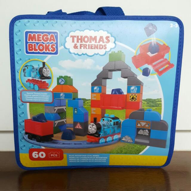 Thomas & Friends- Mega Bloks- Blue Mountain Coal Mines, Hobbies & Toys, Toys & Games on Carousell
