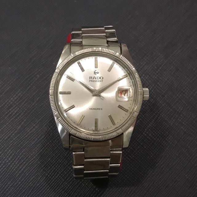 Vintage Rado President Watch, Men's Fashion, Watches & Accessories ...