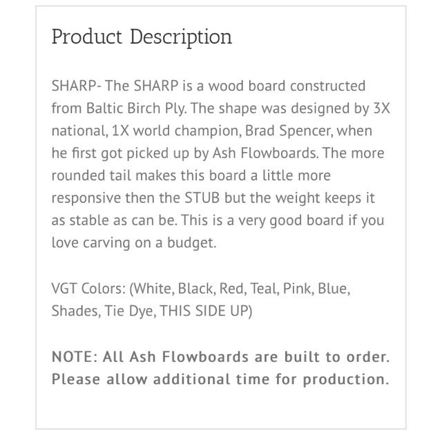 Wavehouse Flowrider Ash Flowboard, Sports Equipment, Sports & Games ...