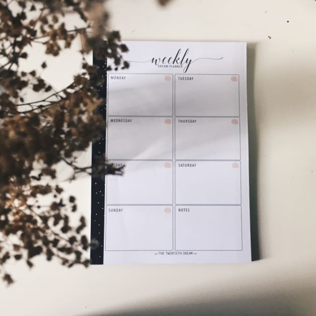 Weekly Strive Planner, Hobbies & Toys, Stationery & Craft, Stationery ...