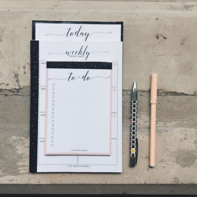 Weekly Strive Planner, Hobbies & Toys, Stationery & Craft, Stationery ...