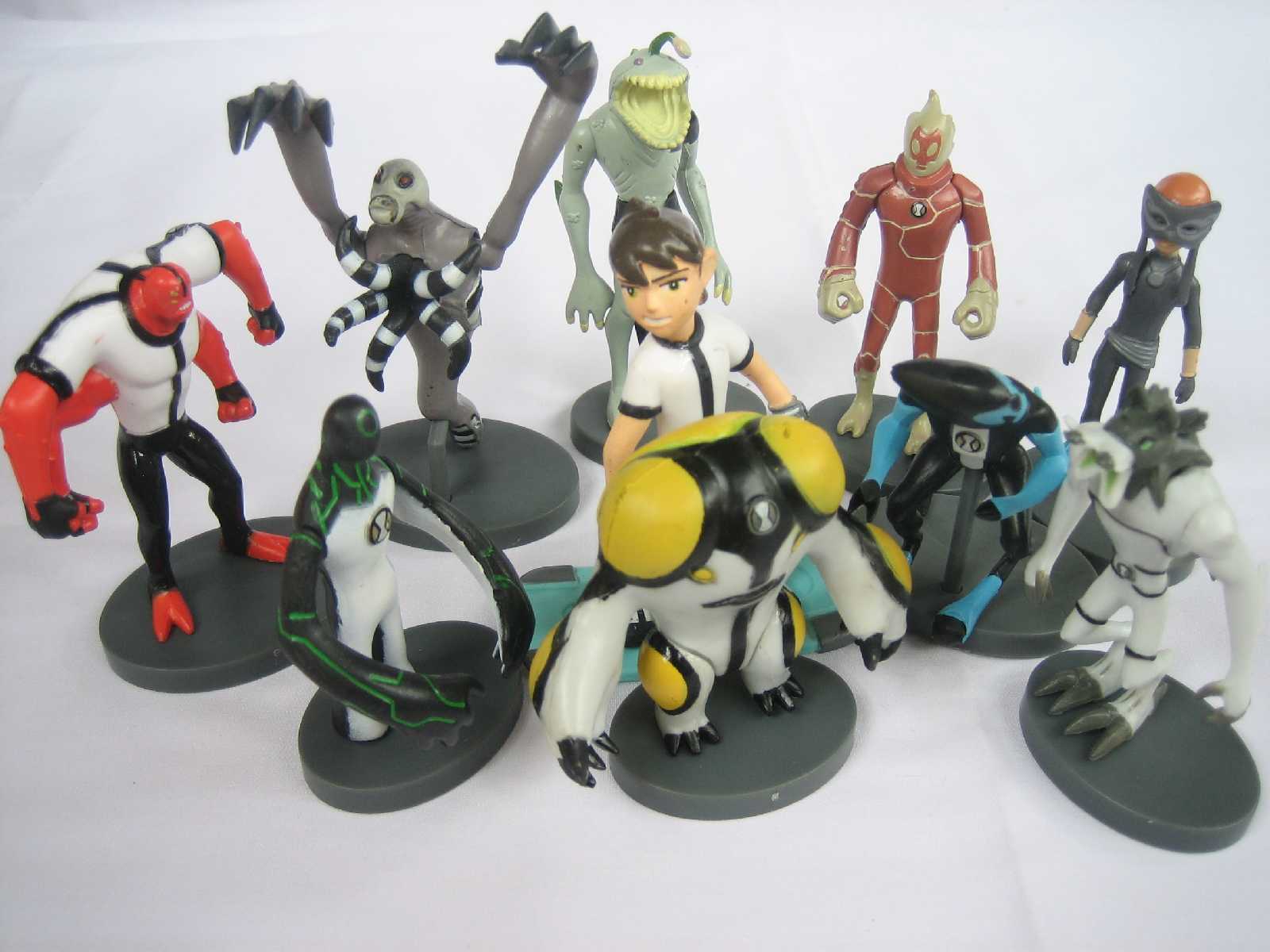 Ben 10 Series 1 Mini Figurines Cake Topper set 1, Hobbies & Toys ...
