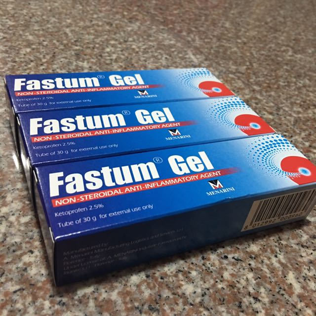 Fastum Gel, Beauty & Personal Care, Hands & Nails on Carousell