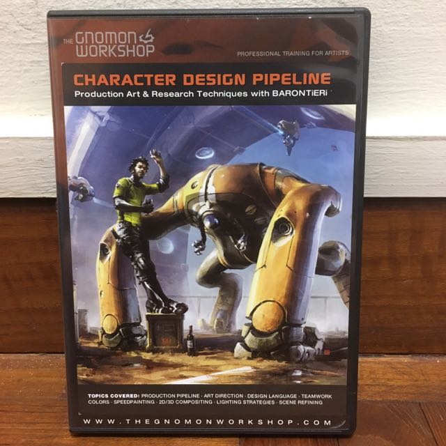 Gnomon DVD: Character Design Pipeline, TV & Home Appliances, TV ...