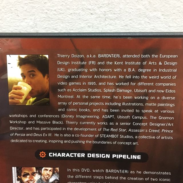 Gnomon DVD: Character Design Pipeline, TV & Home Appliances, TV ...