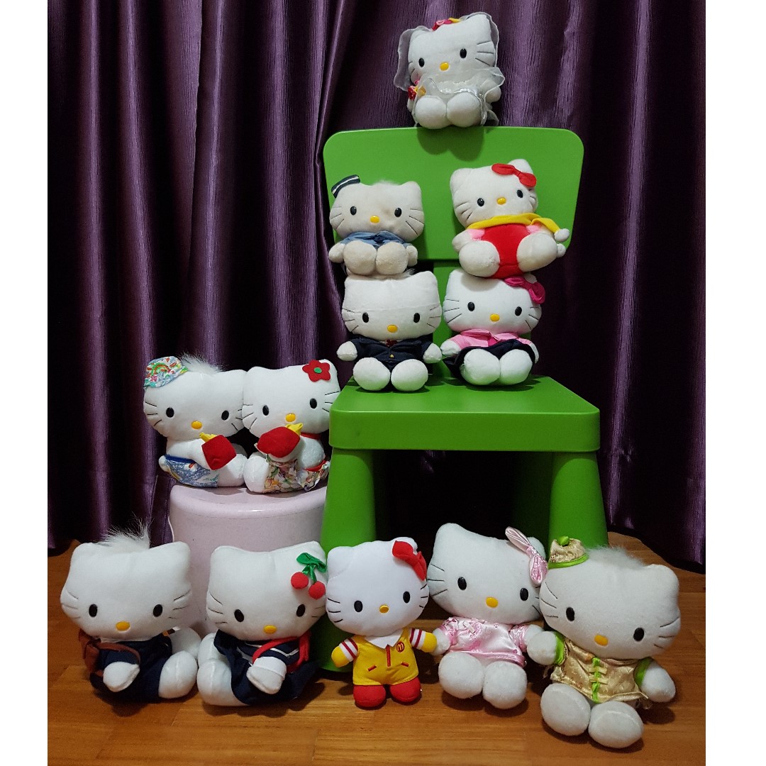 Hello Kitty Plush Toys, Hobbies & Toys, Toys & Games on Carousell