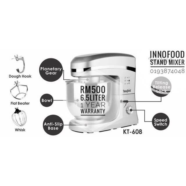 Innofood Stand Mixer 6.5L, TV & Home Appliances, Kitchen Appliances, Hand & Stand Mixers on ...