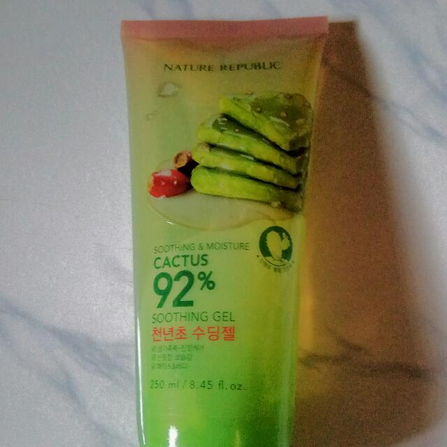 Nature Republic Soothing & Moisture Cactus Gel on Carousell