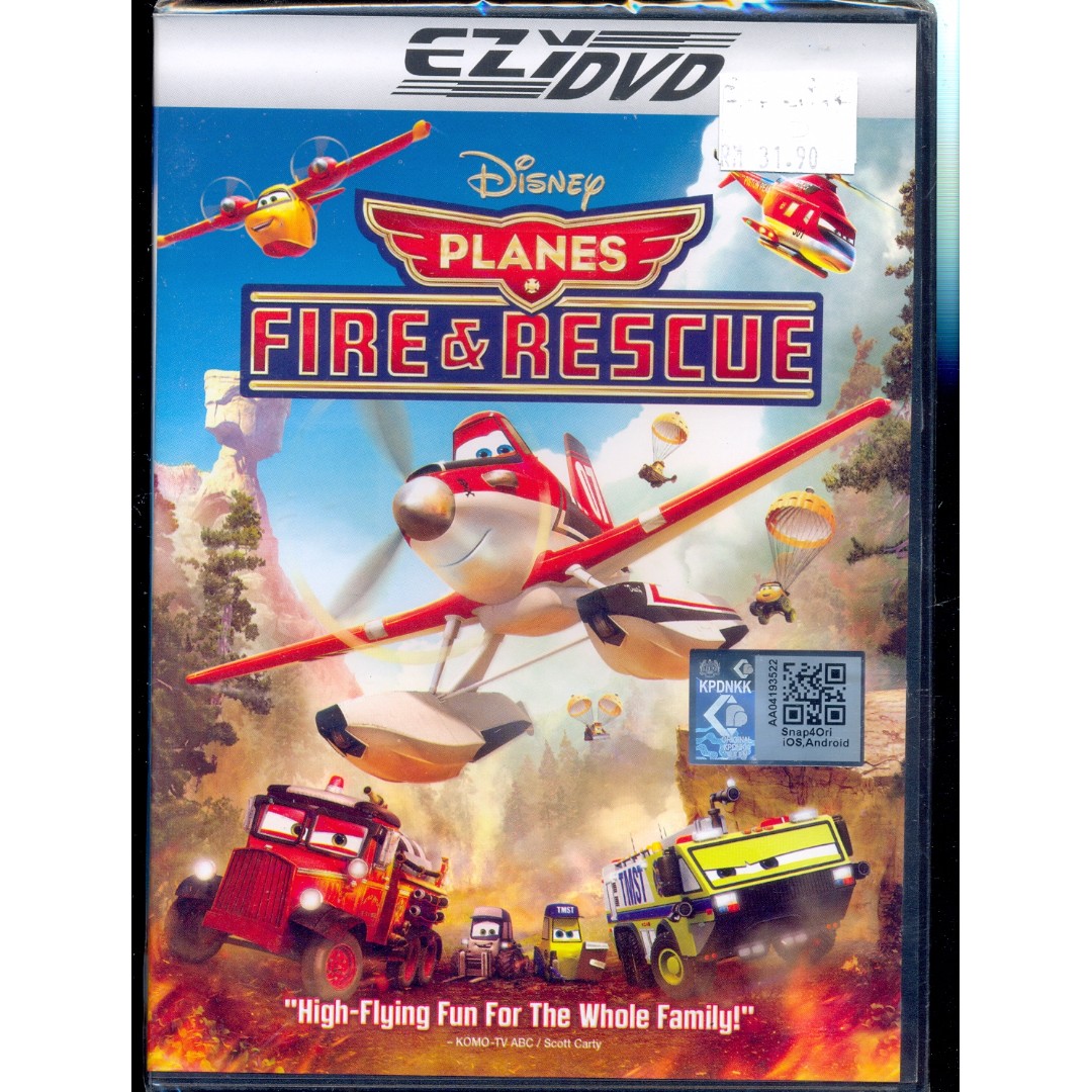 Planes - Fire & Rescue - New DVD, Hobbies & Toys, Music & Media, CDs ...