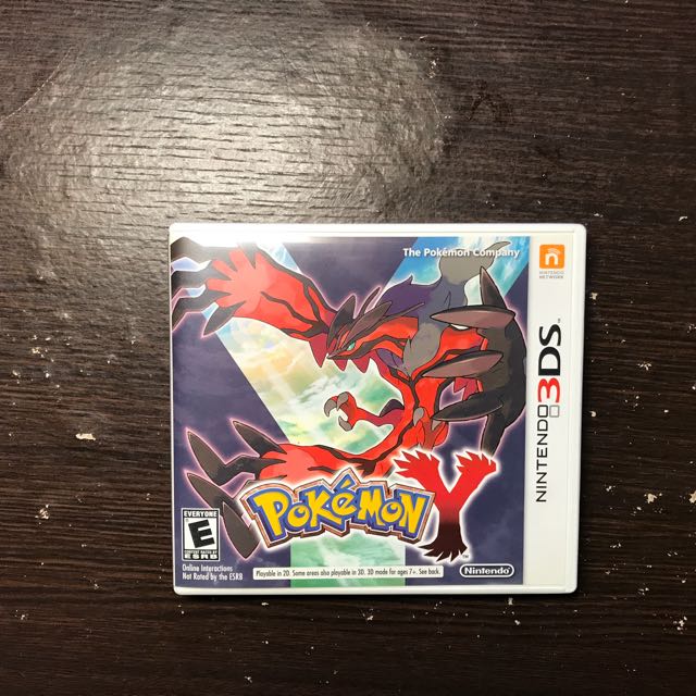 Pokemon Y EMPTY BOX, Video Gaming, Gaming Accessories, In-Game Products ...