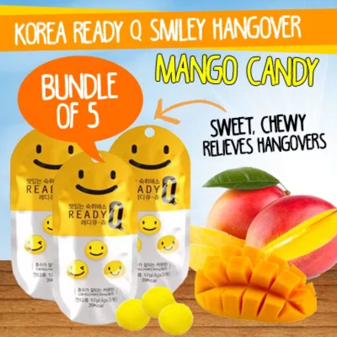 [READY Q] Hangover Relief Chew Jelly, Food & Drinks, Fresh Produce on ...