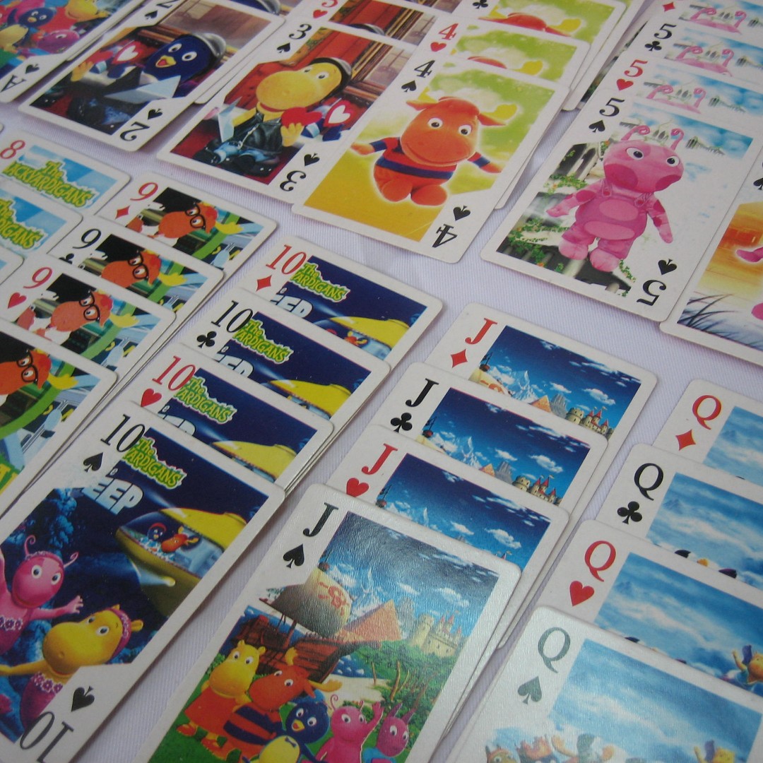 The Backyardigans Playing Cards Poker Card, Hobbies & Toys, Toys ...