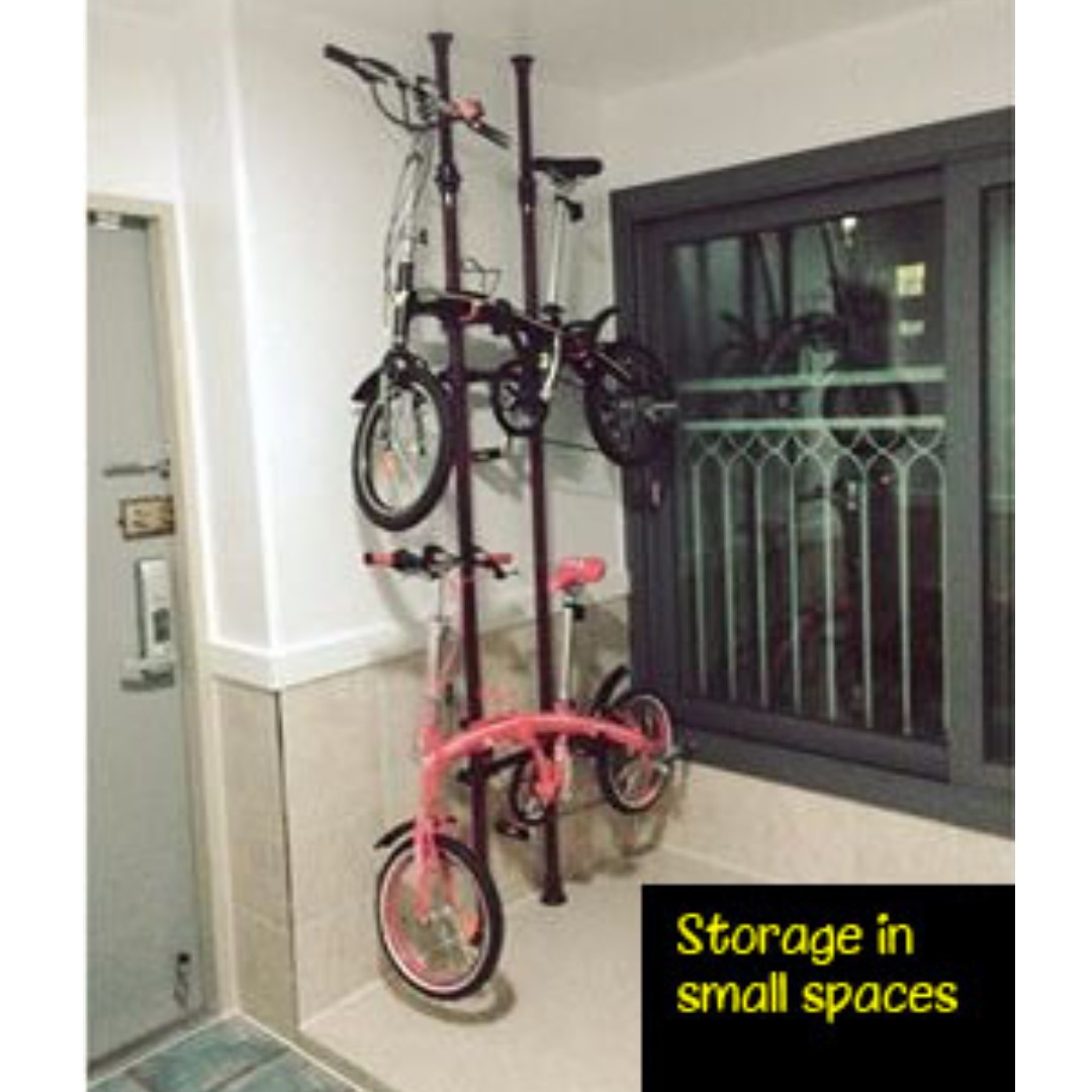 Dual Pole Bike Rack is SAFER than a SINGLE pole type, Sports Equipment ...