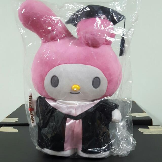 My Melody Graduation Soft Toy, Hobbies & Toys, Toys & Games on Carousell