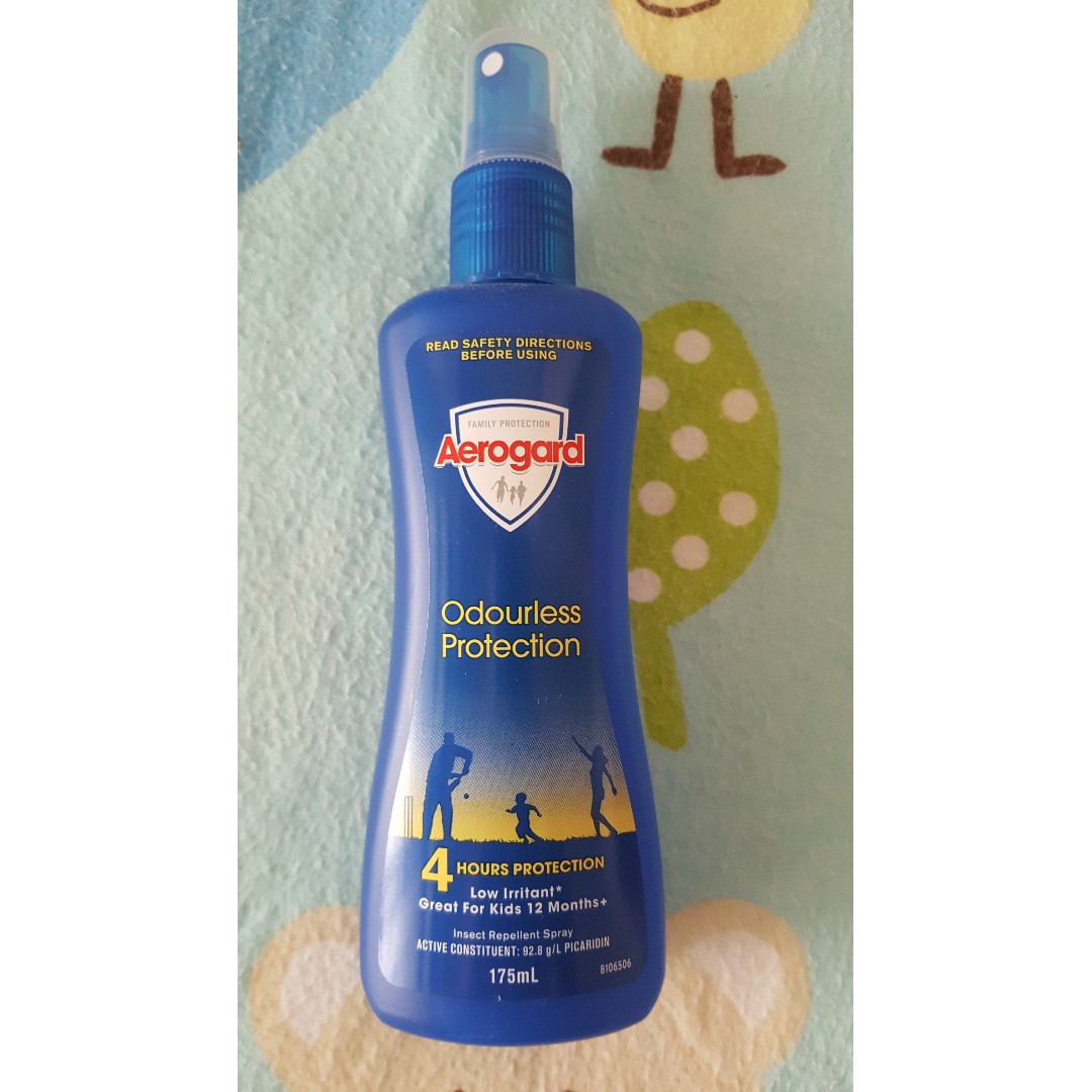 Aerogard Odourless Protection 175ml, Health & Nutrition, Face Masks ...