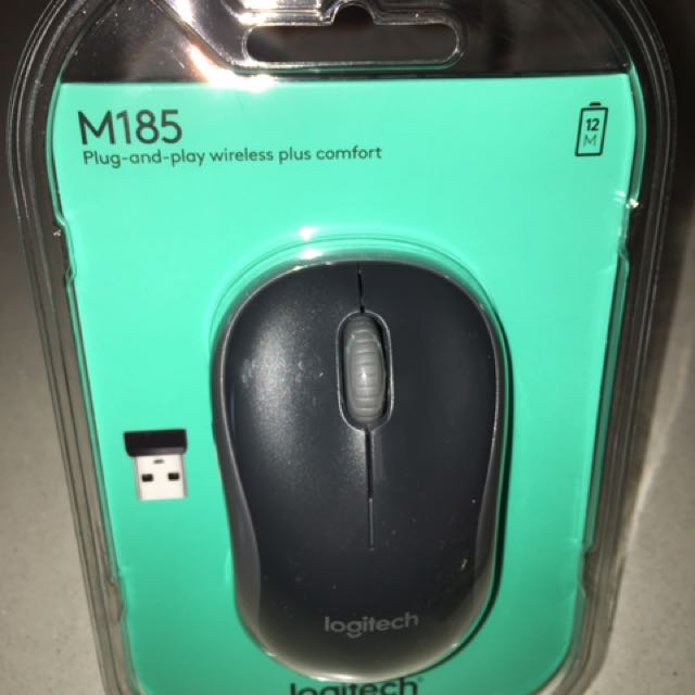 Logitech Wireless Mouse M185, Computers & Tech, Parts & Accessories ...