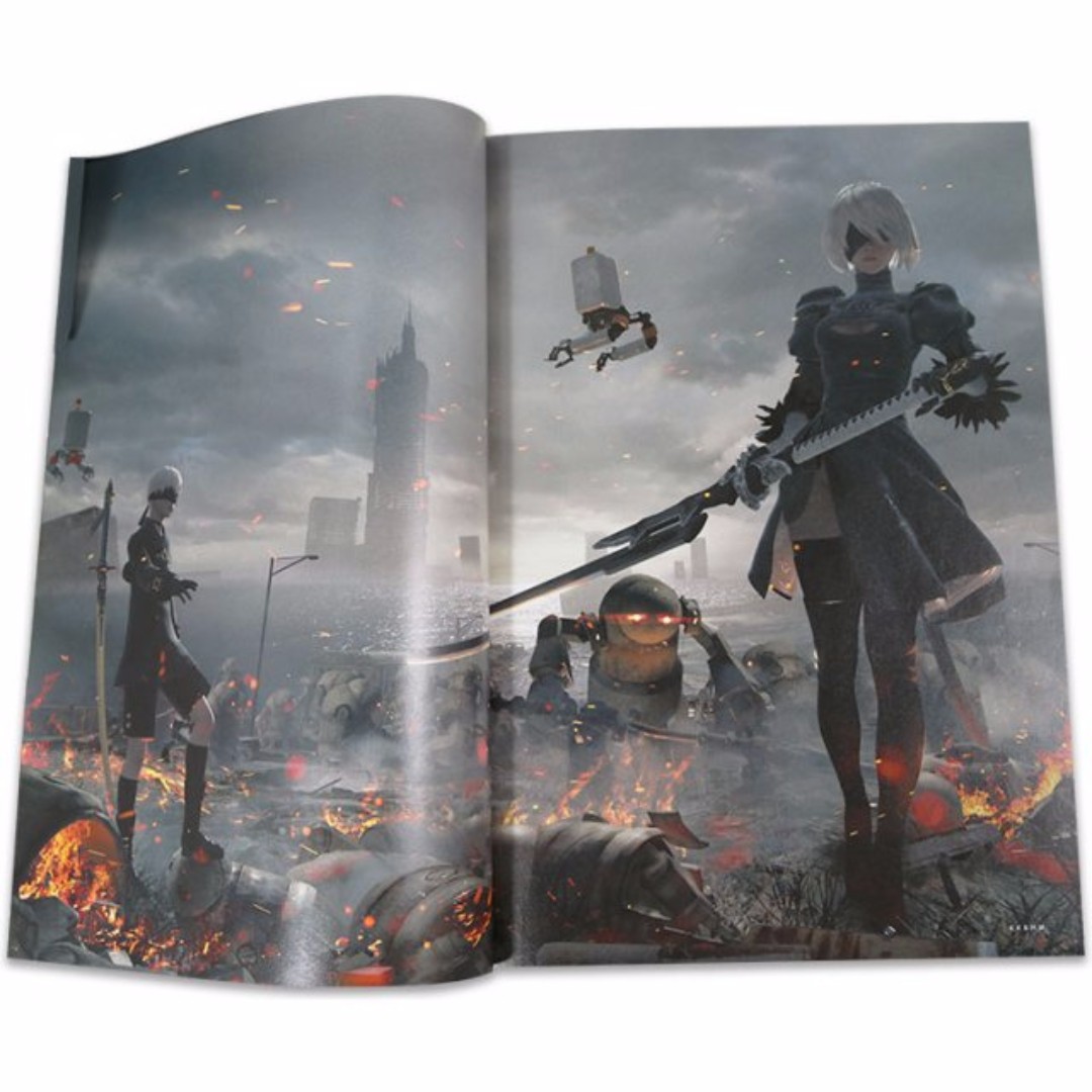 Nier Automata World Guide Art Book (Japanese), Hobbies & Toys, Toys ...