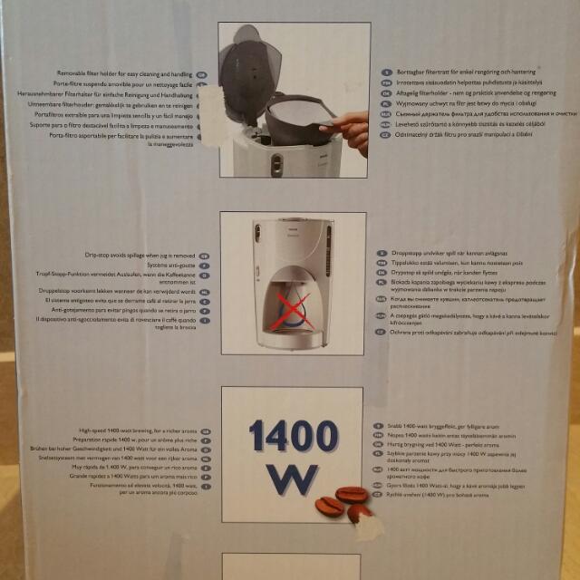 Philips Coffee Maker - Essence HD7624, TV & Home Appliances, Kitchen ...