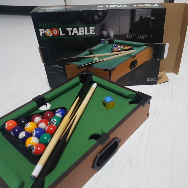 Pool Table For Kids, Hobbies & Toys, Toys & Games on Carousell