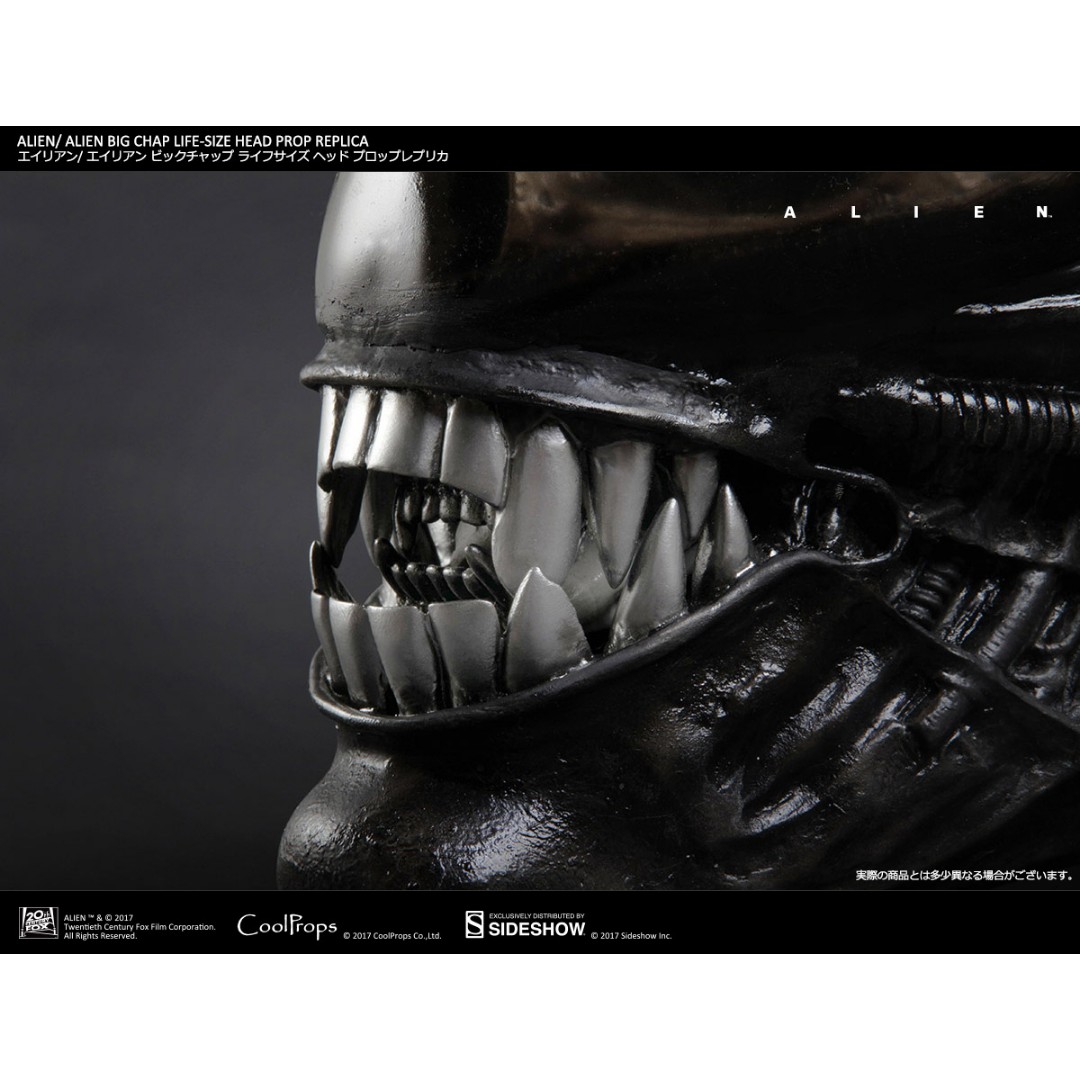 [STOCK] SIDESHOW COLLECTIBLES GIGER’S ALIEN LIFE-SIZE HEAD PROP REPLICA ...