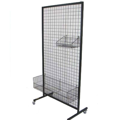 Wire mesh display rack, Furniture & Home Living, Furniture, Shelves ...