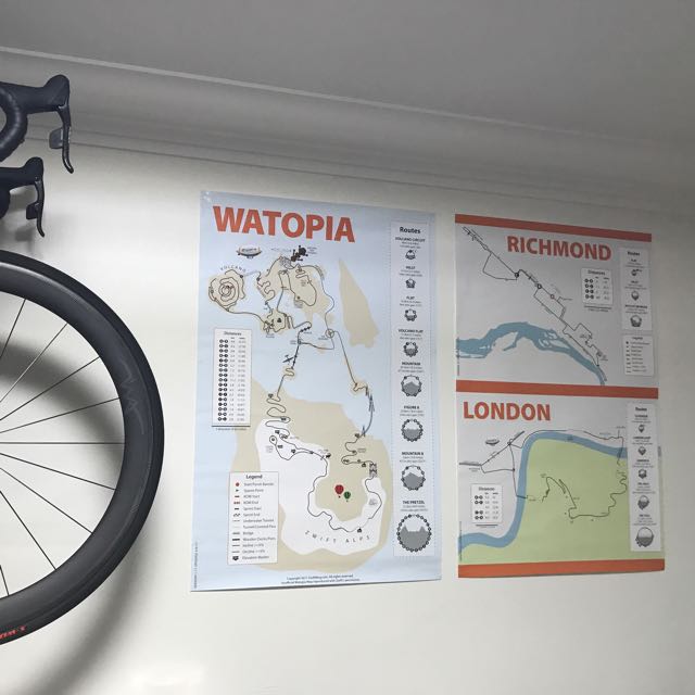 Zwift Map Posters for indoor cycling enthusiasts, Everything Else on ...