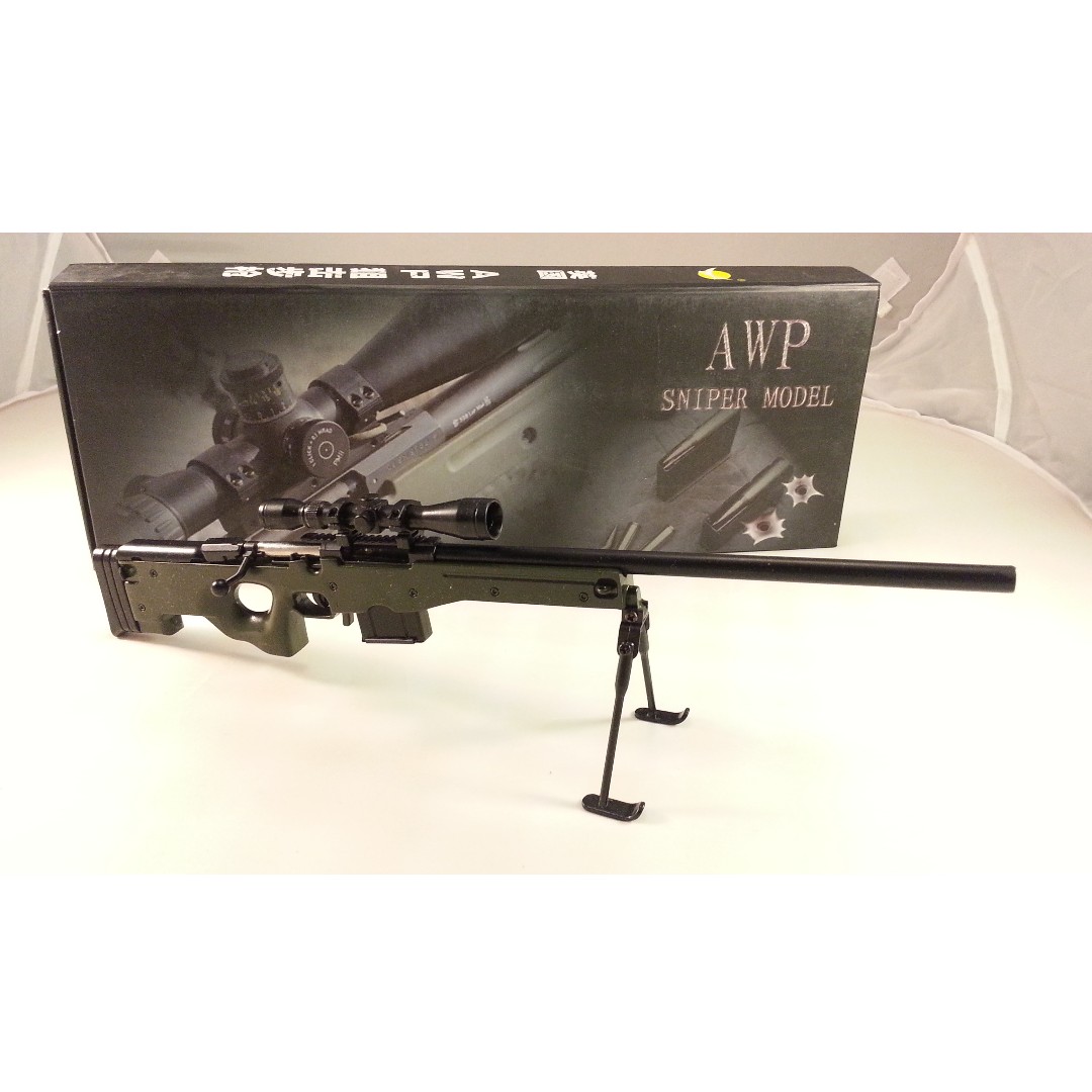 1:4 Scale model L96 AWP Sniper rifle, Hobbies & Toys, Toys & Games on Carousell