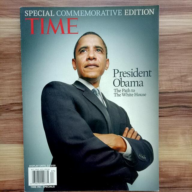 Barack Obama Time Special Commemorative Edition. 8 / 10, Hobbies & Toys ...
