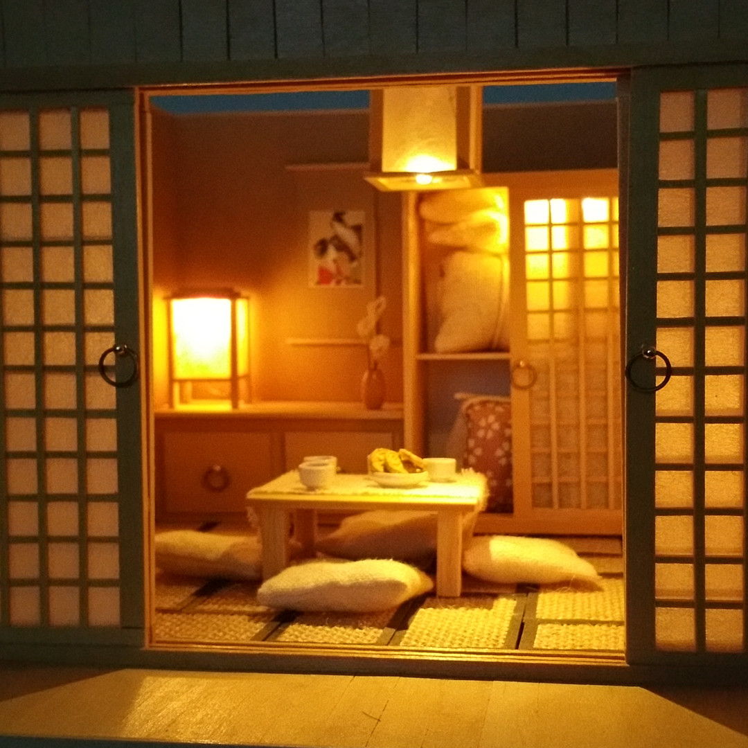 Custom Made Japanese House Model for Nendoroid, Hobbies & Toys ...