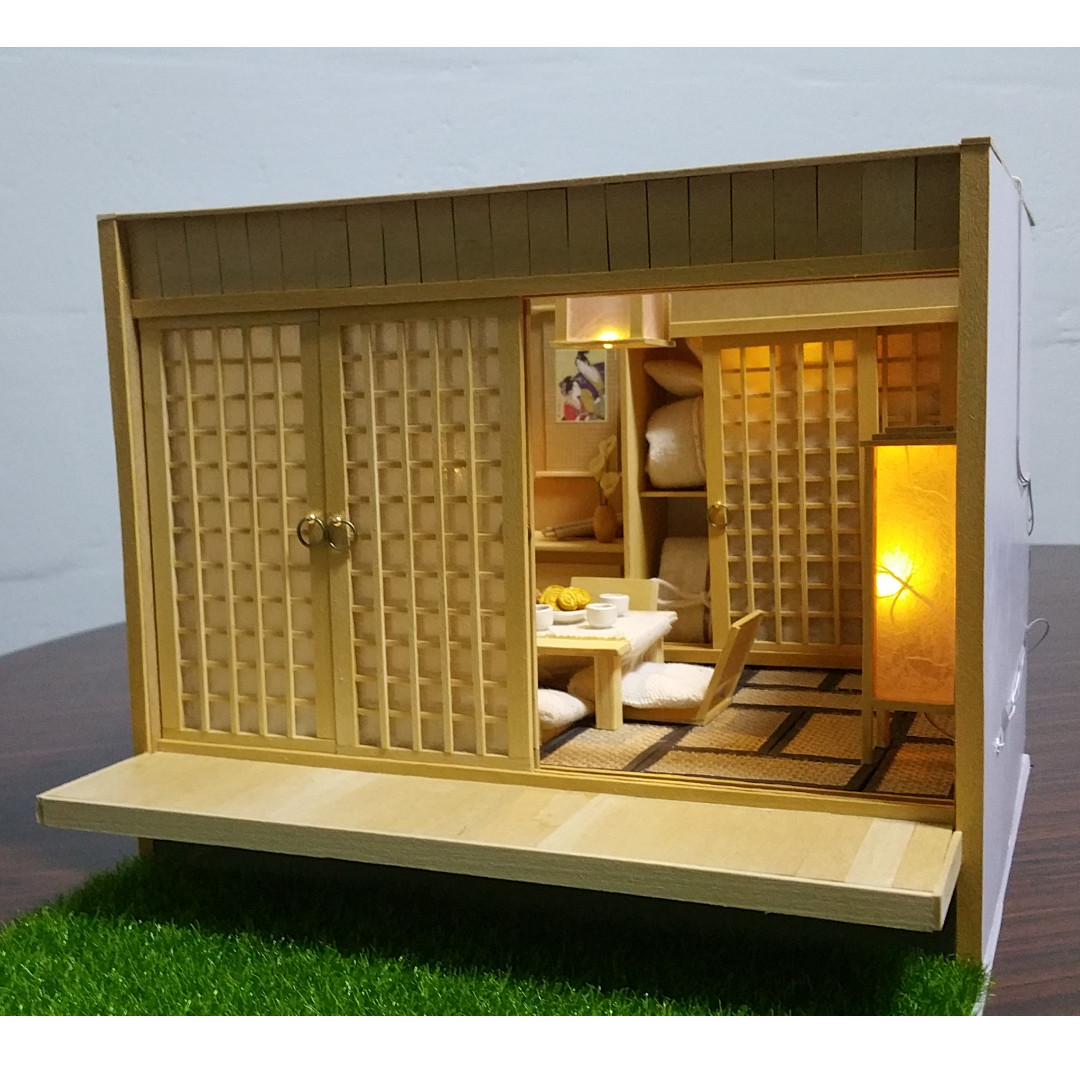 Custom Made Japanese House Model for Nendoroid, Hobbies & Toys ...