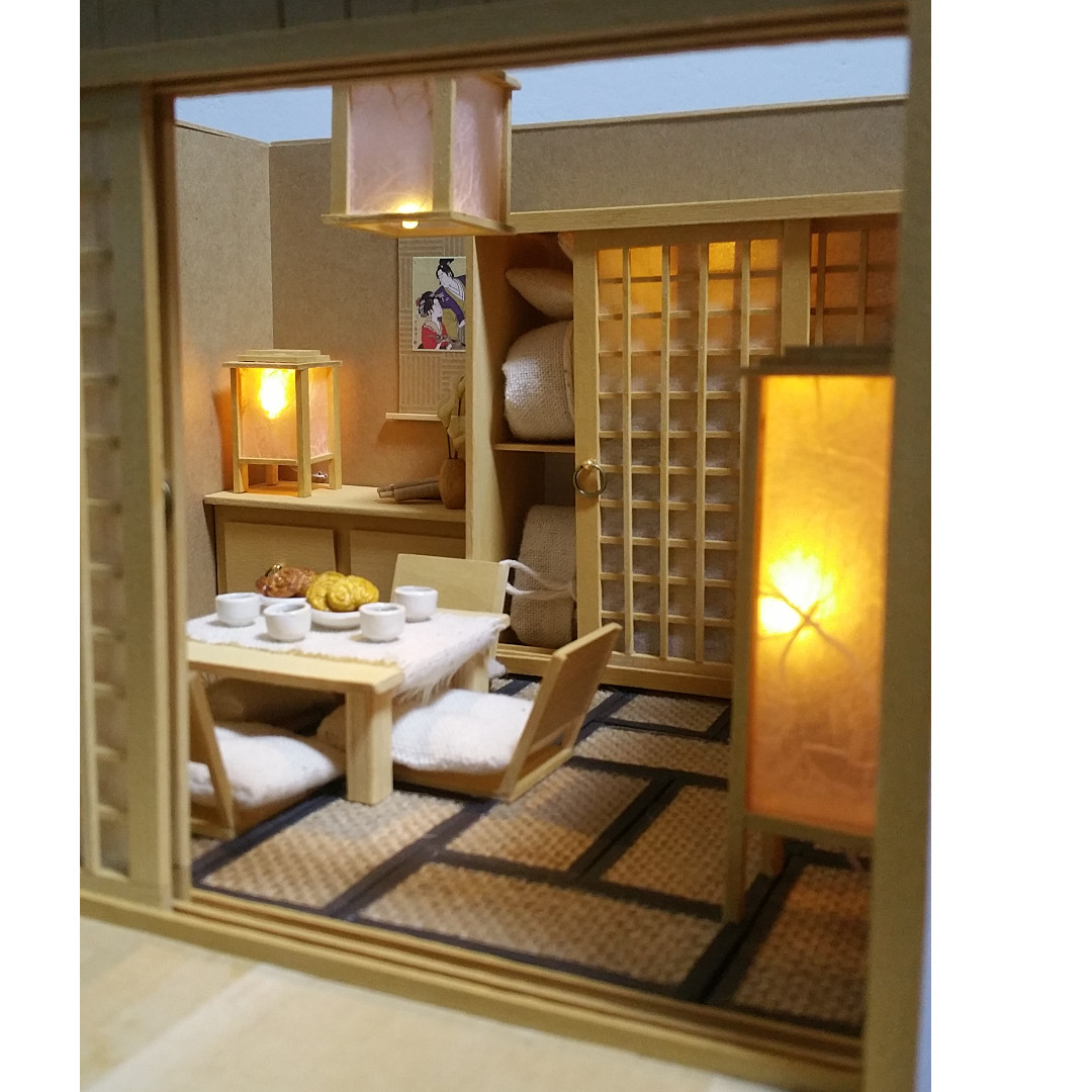 Custom Made Japanese House Model for Nendoroid, Hobbies & Toys ...