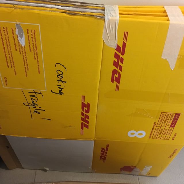 DHL Carton Boxes For Moving, Everything Else on Carousell