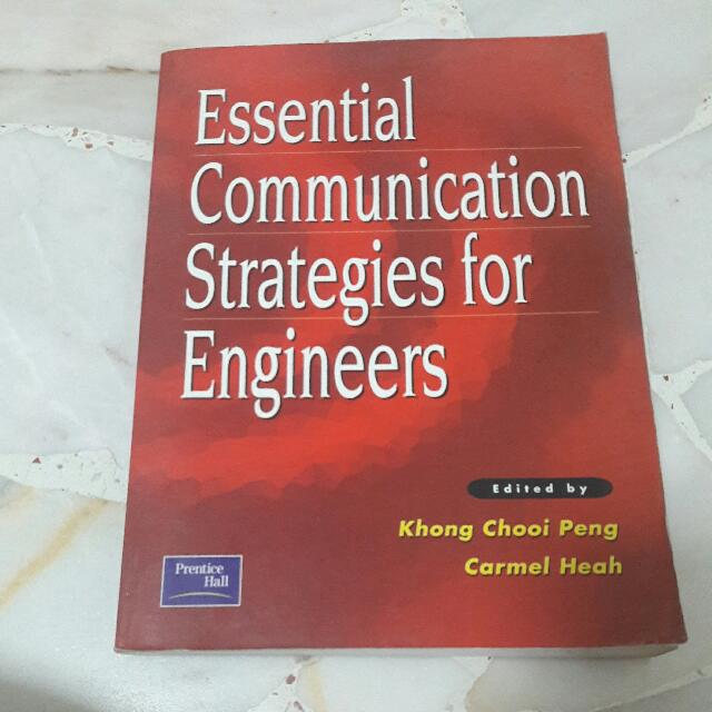 Essential Communication Strategies For Engineers, Books & Stationery ...