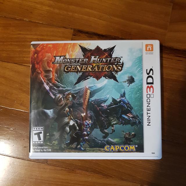 Monster Hunter Generations 3DS, Video Gaming, Video Games, Nintendo on ...