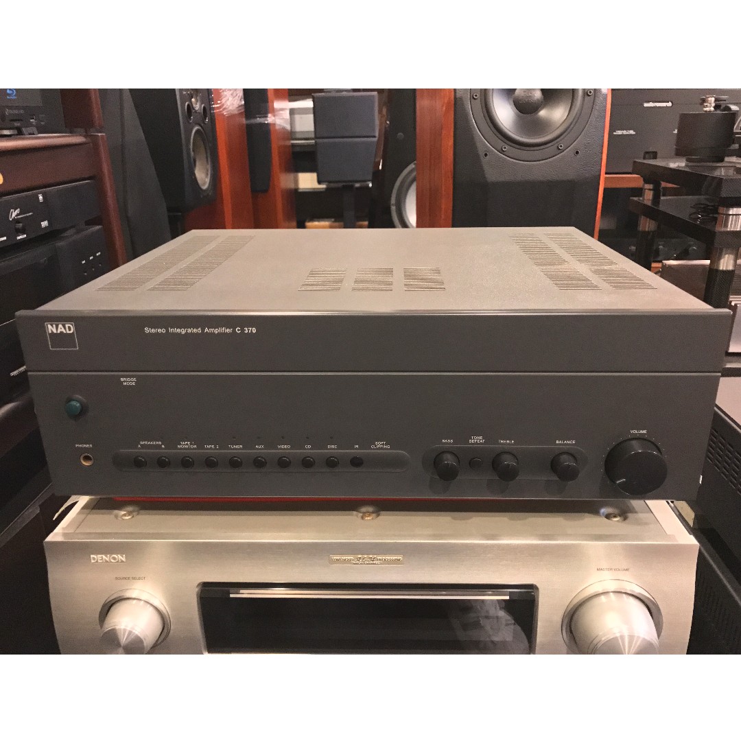 NAD C370 Integrated Amplifier, Audio, Other Audio Equipment on Carousell
