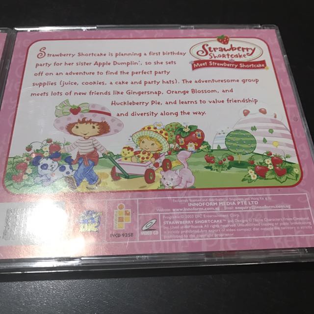 Strawberry Shortcake VCD Meet Strawberry Shortcake Spring for ...