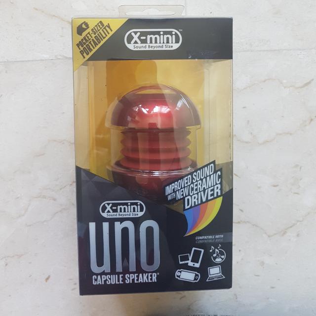 X-mini Capsule Speaker, Audio, Portable Audio Accessories on Carousell