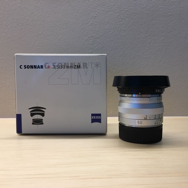 Zeiss C Sonnar 50mm F1.5 ZM, Photography, Cameras on Carousell