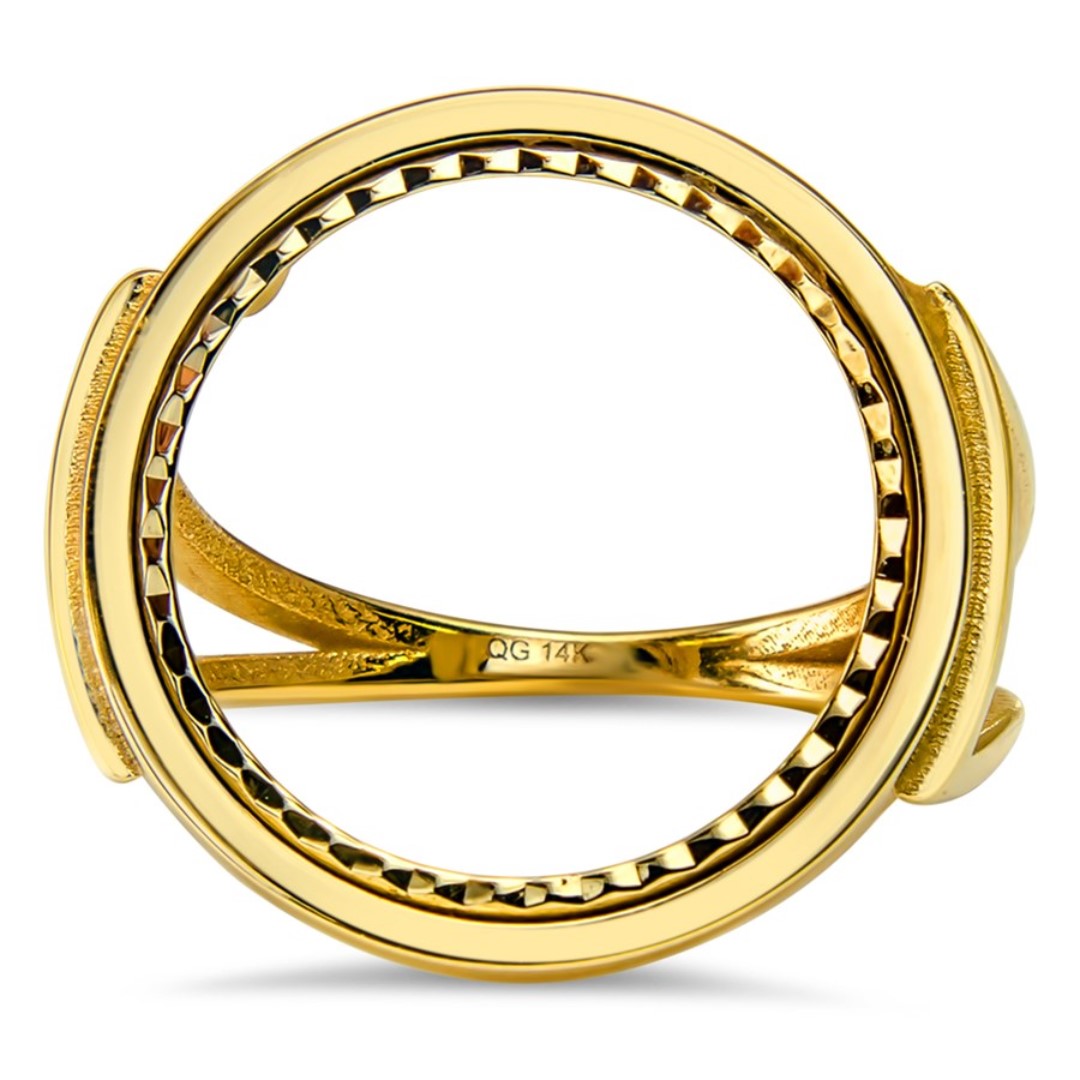 Available: BNIB ULTRA RARE 14k Gold custom made Diamond Cut Polished ...