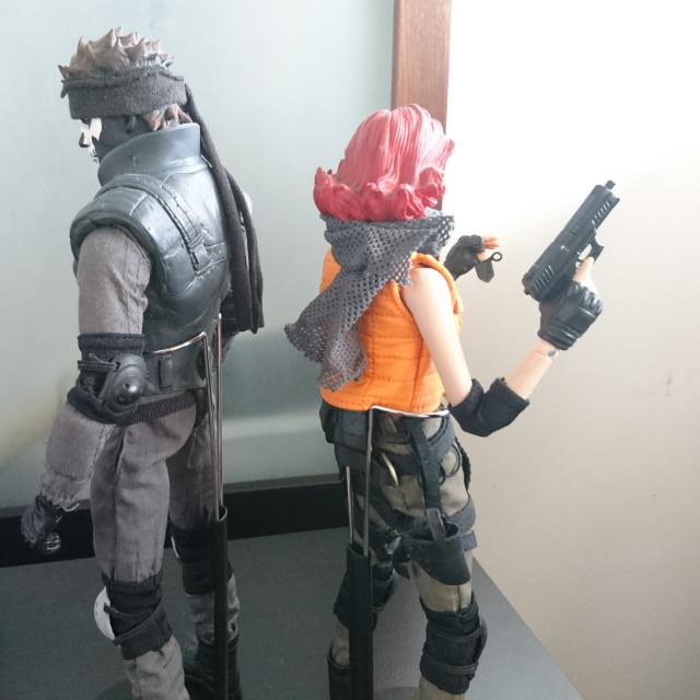 1/6 Metal Gear Solid - Meryl Silverburgh and Solid Snake, Hobbies ...