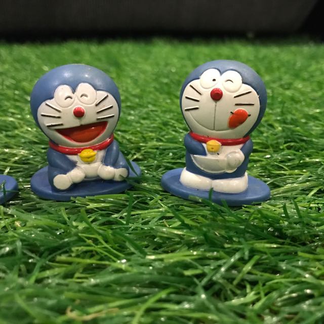 Doraemon Figurine. Set Of 4, Hobbies & Toys, Toys & Games on Carousell