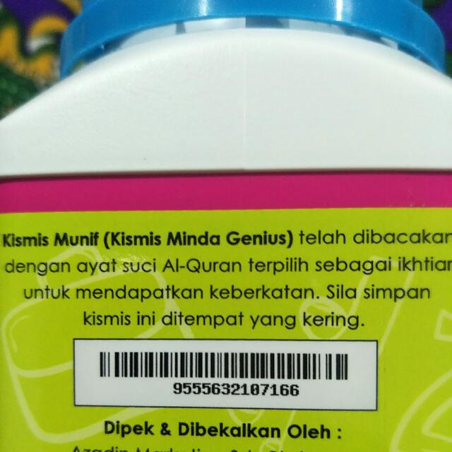 Kismis Minda Genius (Raisins), Food & Drinks, Fresh Produce on Carousell
