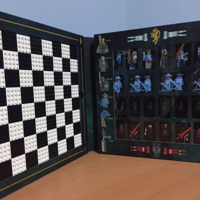 Lego Knight's Kingdom Chess Set, Toys & Games, Board Games & Cards on ...